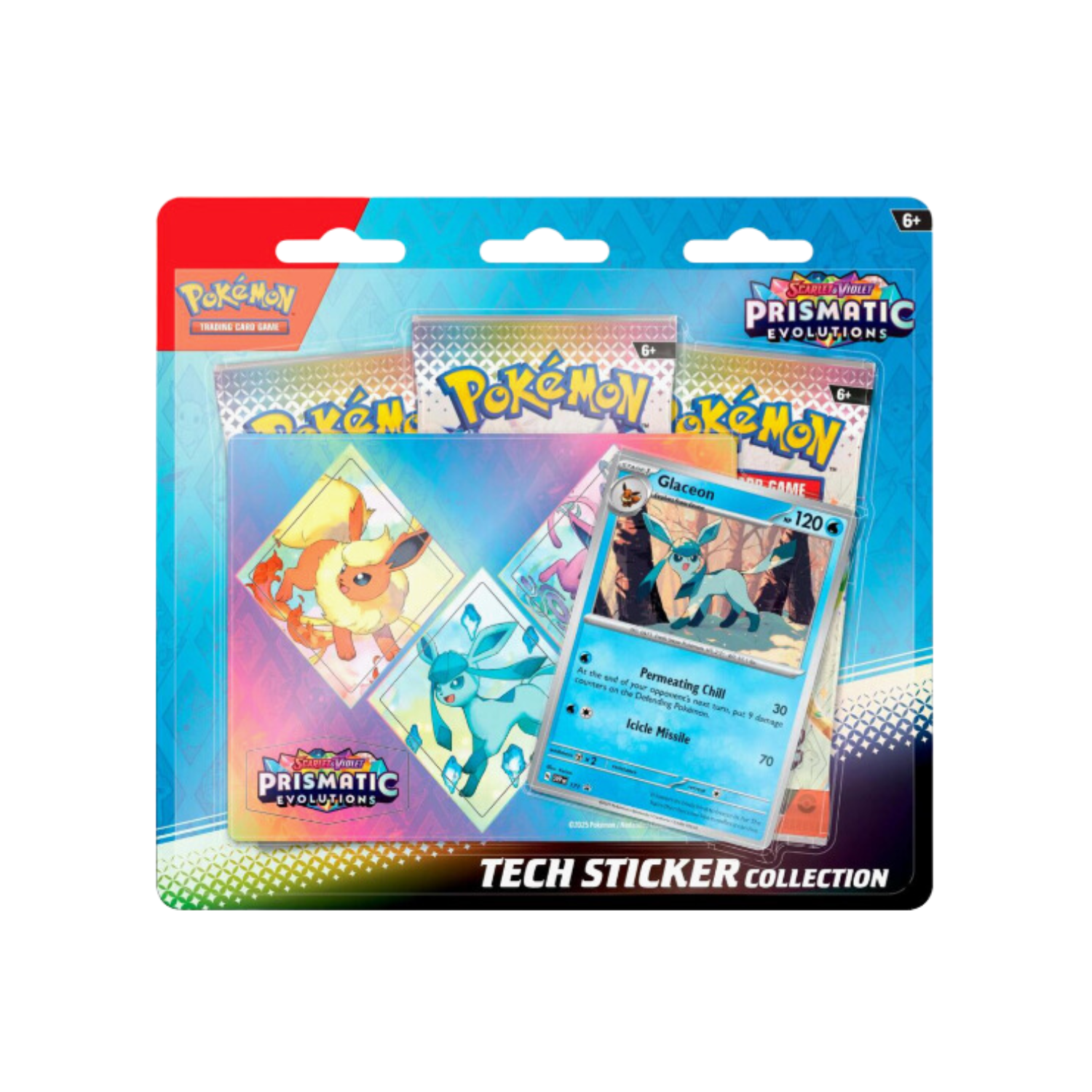 Prismatic Evolutions Tech Sticker Collection [Glaceon] – OPLoot